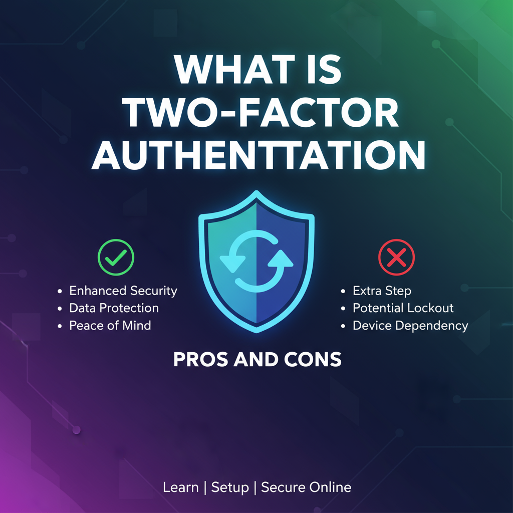 What is two-factor authentication (2FA) pros and cons